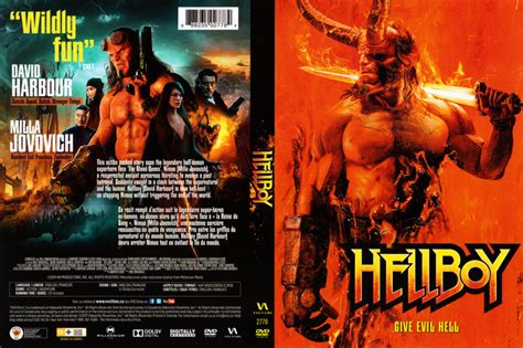 Hellboy 2019 R1 Dvd Cover Dvdcovercom