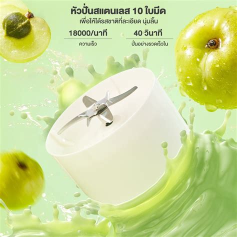 Simplus เครื่องปั่นน้ําผลไม้ Juice Blender เครื่องปั่นน้ำผลไม้ ขนาดเล็กพกพาง่าย Zzjh007 Shopee