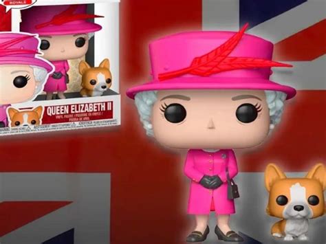 Con Todo Y Corgi Funko Lanza Figura De La Reina Isabel II