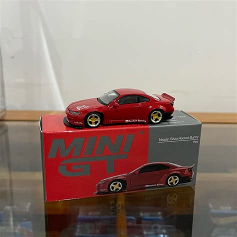 Jual MINI GT Nissan Silvia S15 Rocket Bunny Red UNSEALED Shopee