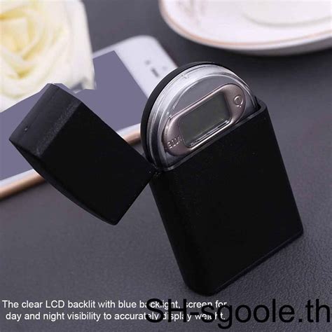 เครื่องชั่งน้ําหนักดิจิทัล Lcd แบ็คไลท์ สเตนเลส แบบพกพา 200 กรัม 0 01