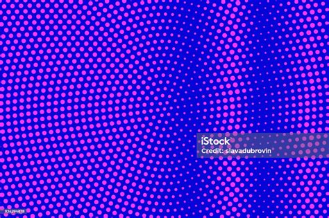 블루 핑크 점선된 하프톤 지저분한 라운드 점선 그라데이션 절반 톤 벡터 배경입니다 0명에 대한 스톡 벡터 아트 및 기타 이미지