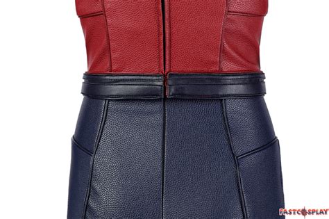 The Marvels Captain Marvel Carol Danvers Cosplay Costume