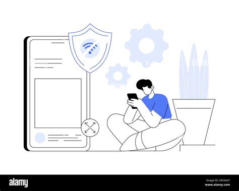 Progressive Web App Abstract Concept Vector Illustration Stock Vector