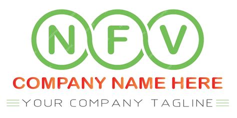 Premium Vector Nfv Letter Logo Design