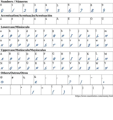 Enemy Free Font Download Maisfontes