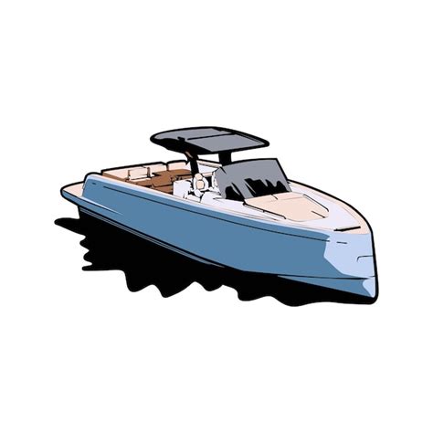 Premium Vector Boat Illustration