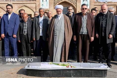 ایسنا مراسم تشییع پیکر دکتر «ناصر تکمیل همایون در قزوین