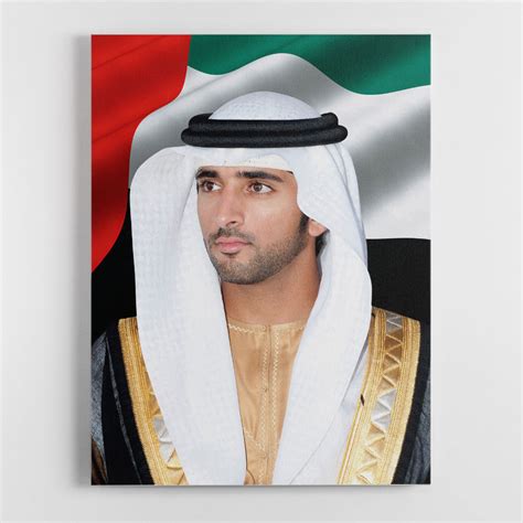 Sheikh Hamdan Bin Mohammed Bin Rashid Al Maktoum Portrait