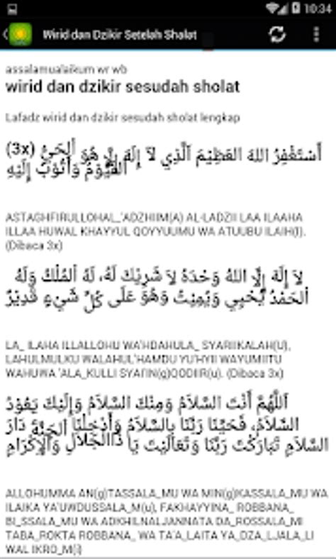 Doa Dan Dzikir Setelah Sholat Per Android Download