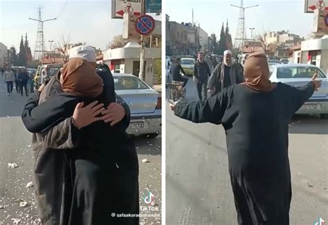 أصبح شيخاً كبيراً شاهد ردة فعل مسنة سورية لحظة لقاء ابنها لأول مرة