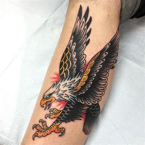 Neo Traditional Eagle Tattoos Google Search Tradional Tattoo Body