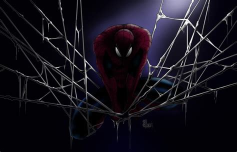 Spiderman Shoots Spider Web Wallpaper Hd Superheroes Wallpapers 4k