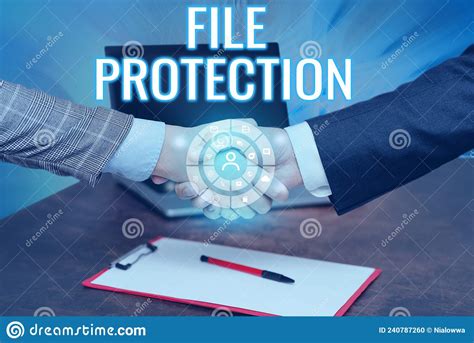 Conceptual Caption File Protection Business Approach Preventing