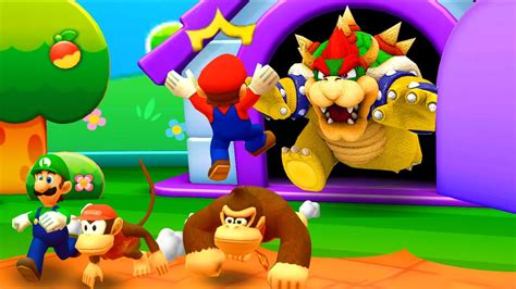 【マリオパーティスターラッシュ】ミニゲームヨッシーvsルイージvsマリオvsドンキーコングcpu最強 たつじん Youtube