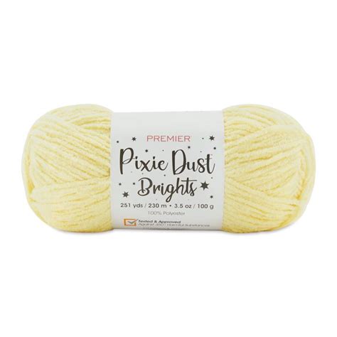 Premier Yarn Pixie Dust Brights Yarn Sunshine 251 Yds Blick Art