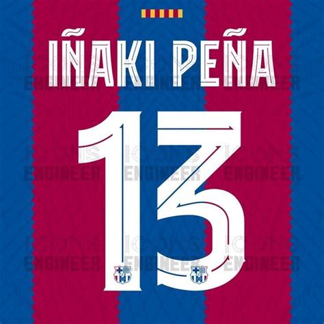 Inaki Pena Jersey Number 13