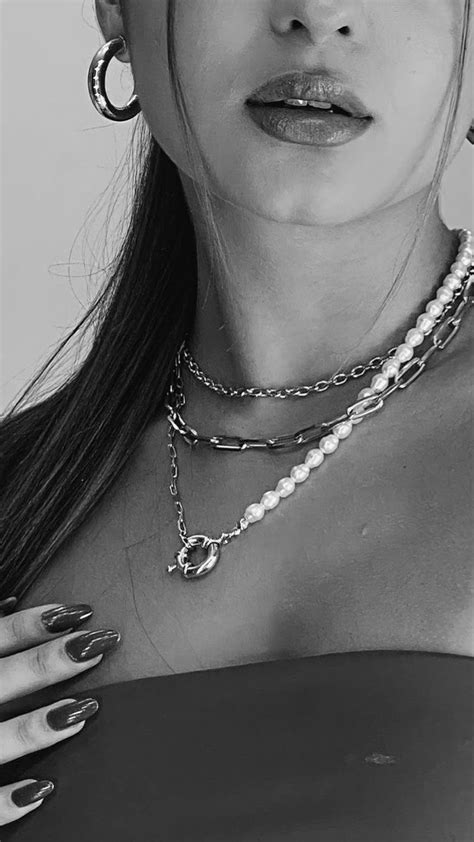 Stunning Black And White Jewelry Portrait