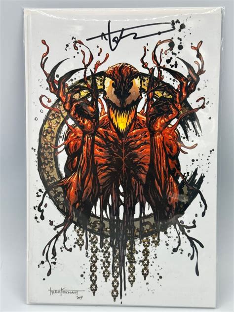 Venom Lethal Protector 2 2022 Signed By Tyler Kirkham Comic Books