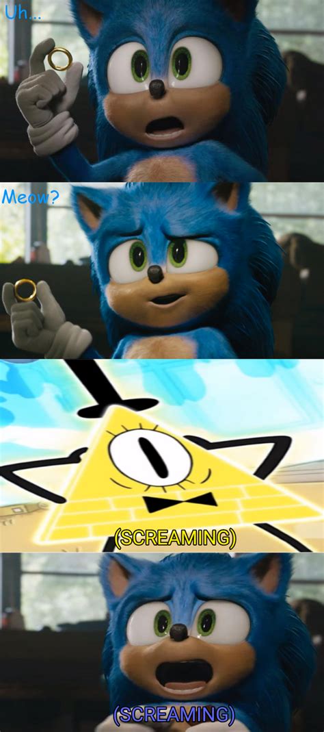 Bill Cipher Meet Movie Sonic By Josephplus2001 On Deviantart