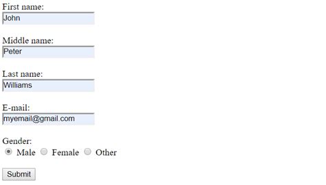 Html Form How To Submit Data Using Html Copahost