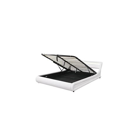 Buy Queen Lift Storage Bed With Led Headboard Queen Size Platform Bed