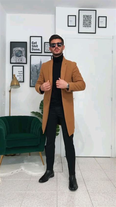 Winter Outfits Idea For Men Overcoat Outfit Ideas Mens Mens