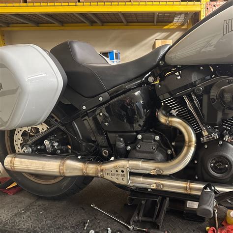 Softail Performance Stainless 2 1 Exhaust Pipe — Siouxicide Choppers