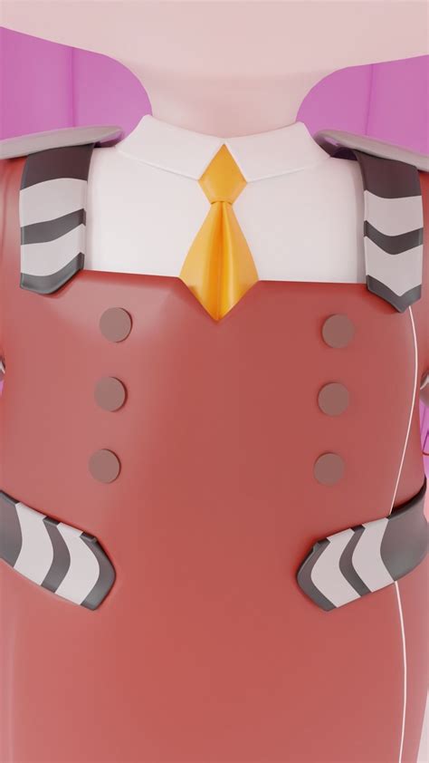 Zero Two Chibi 3d Model Cgtrader