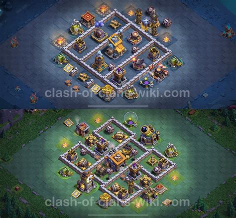 Best Builder Hall Level Anti Stars Base With Link Clash Of Clans BH Copy