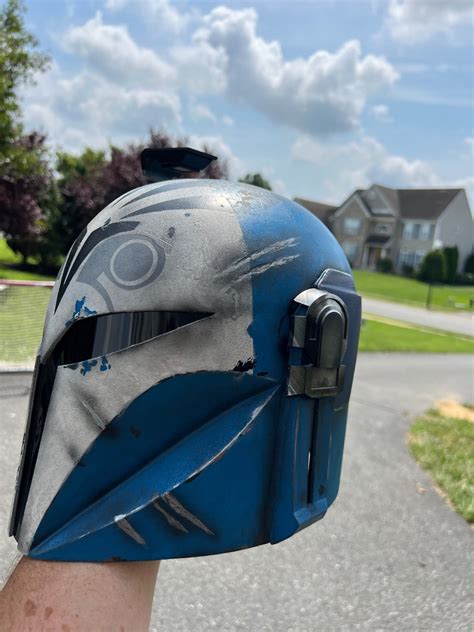 Bo Katan Nite Owl Helmet Etsy