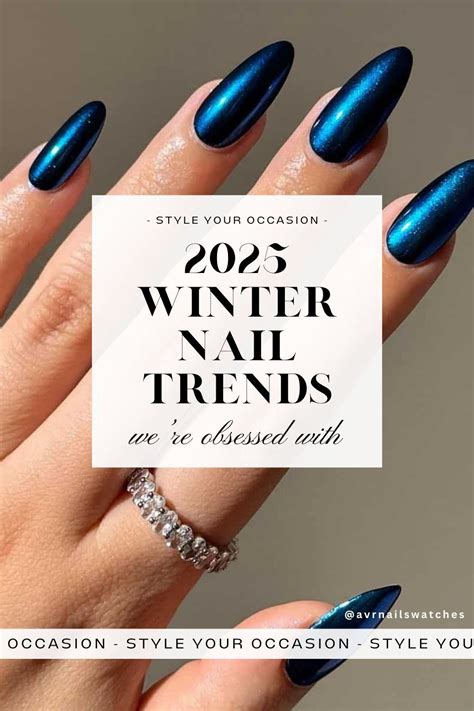 7 Top Winter Nail Trends For 2025 Trendy Cute Simple Classy Nail