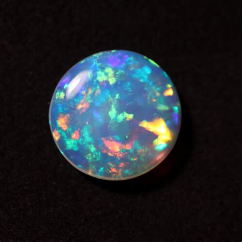 6 4 Karat 16 3 MM Natürlich AAA Grün Blau Gelb Feuer Äthiopische Opal