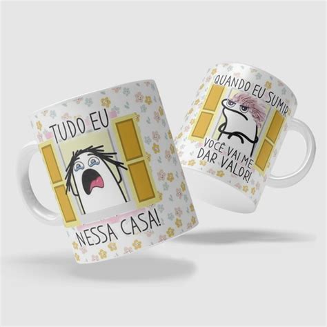Caneca Flork Tudo Eu Nessa Casa Elo7 Produtos Especiais