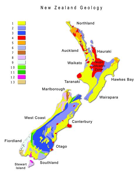 New Zealand Geology 250 X 310 Rmapporn