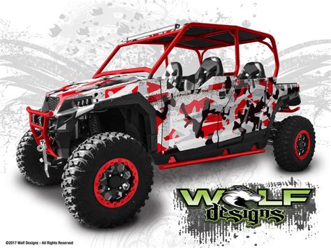 Wd Gnrl4b 001 Polaris General 4 Utv Wrap Kit Pricing Starts At 425 00 Extreme Kit Shown