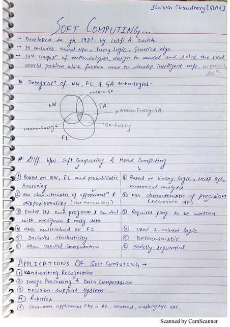 Soft Computing Nnfuzzyga Notes Pdf