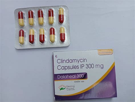 Clindamycin Capsules 300mg At ₹ 250box Clindamycin Tablets In