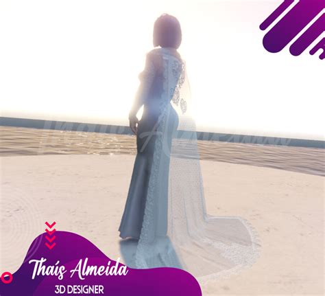 Artstation Wedding Dress Fivem Files Obj And Texture Files Game
