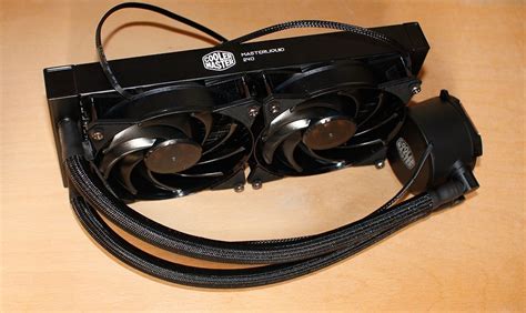 Тест и обзор системы водяного охлаждения Cooler Master MasterLiquid 240 ...