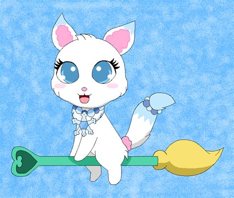 130105 Safe Artist Kitsune257 Larimar Jewelpet Arctic Fox