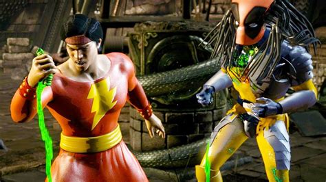 Mortal Kombat Xl All Fatalities And X Rays On X Men Deadpool Predator