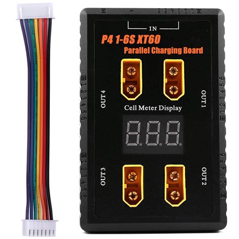Mkoaceer Xt Parallel Charging Board S Lipo Battery Parallel Balanced Charging Board Plat