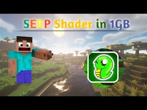 How To Download Serp Shader In Minecraft Pe Shader Mcpe Mcpe Shaders YouTube