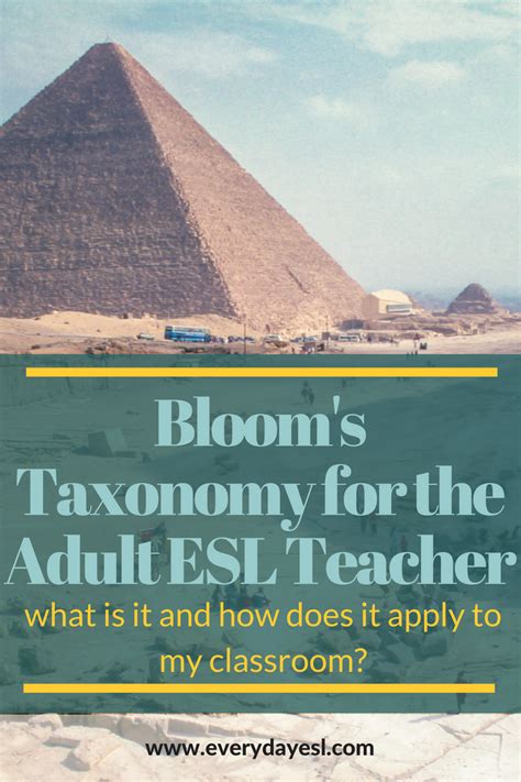 Bloom S Taxonomy For The Adult Esl Teacher What Is It And How Does It Apply To My Classroom