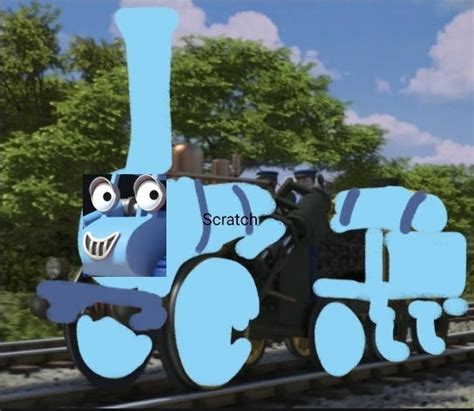 Scratch As A Thomas And Friends Character By Robotchickentobygets On Deviantart