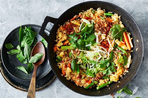Thai Fried Rice Thai Basil Fried Rice Recipe