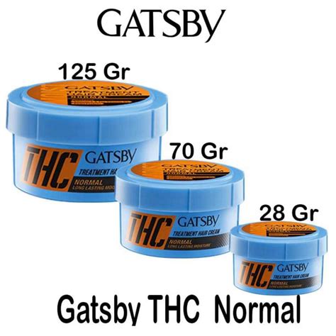 Gatsby Thc Normal Treatment Hair Cream 28gr 70gr 125gr 250gr Lazada