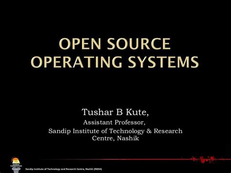 Open Source Operating Systems