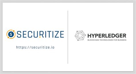 securitize others join hyperledger blockchain project